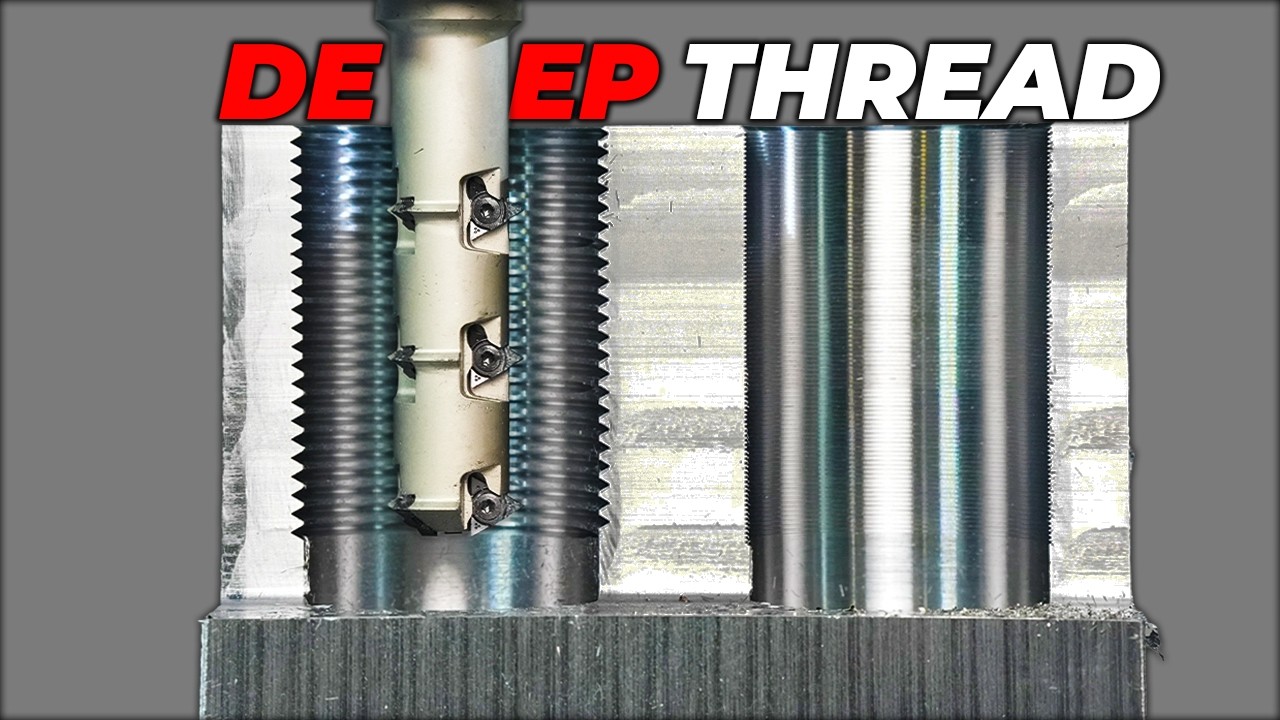 This Tool Cuts THREE Threads at ONE time