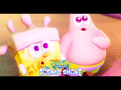SPONGEBOB SQUAREPANTS THE COSMIC SHAKE Full Movie (All Cutscenes) 4K (#Spongebob )