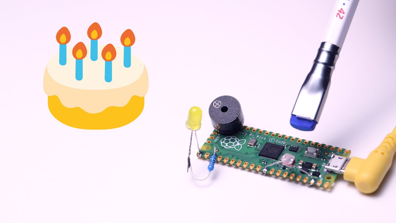 DIY Tech Birthday Candle That Sings to You (badly)! 🎂