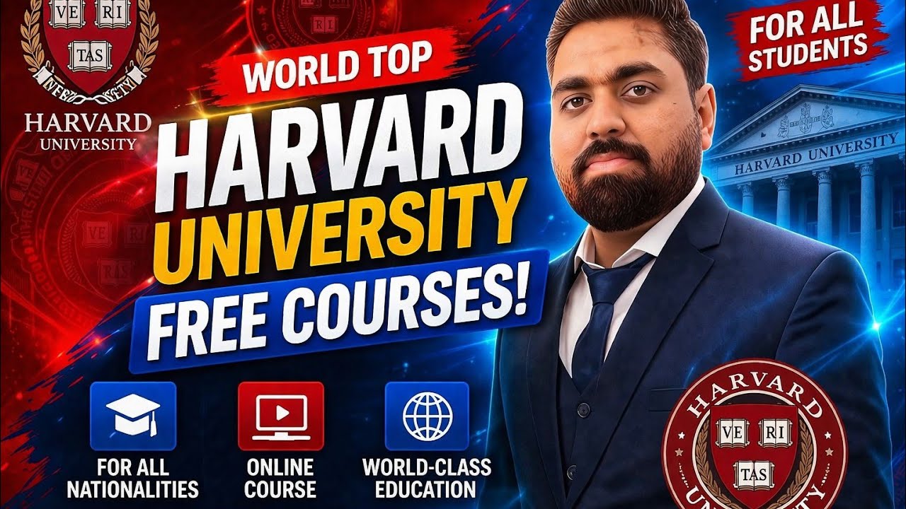 HARVARD UNIVERSITY FREE COURSES 