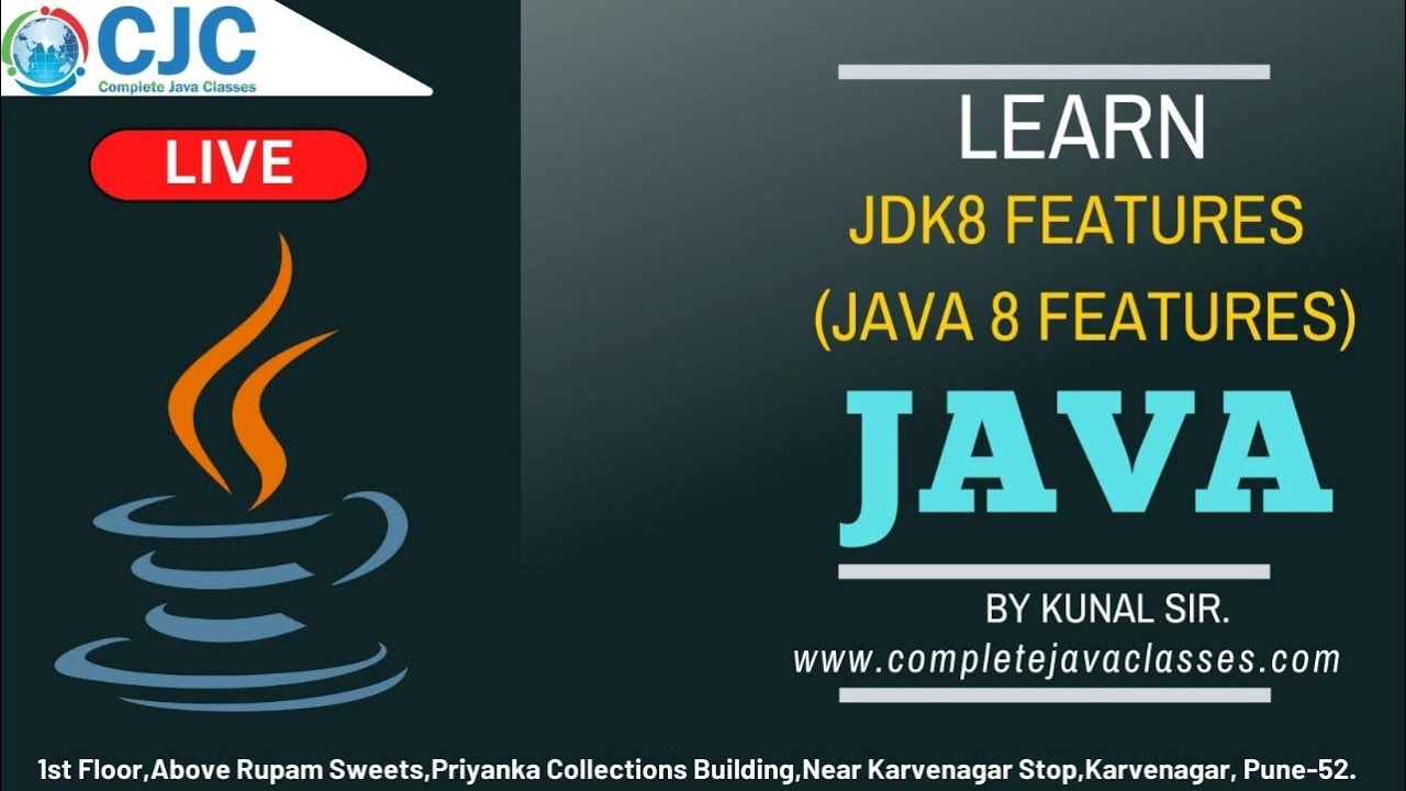 JDK8 Features (Java 8 Features)