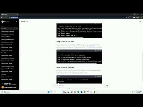 pytorch install with cuda