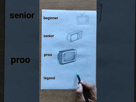 How to draw TV ? 📺✍️ #drawing #jeetart #drawingskill #drawingshorts #shortsvideo #shorts #viral #tv