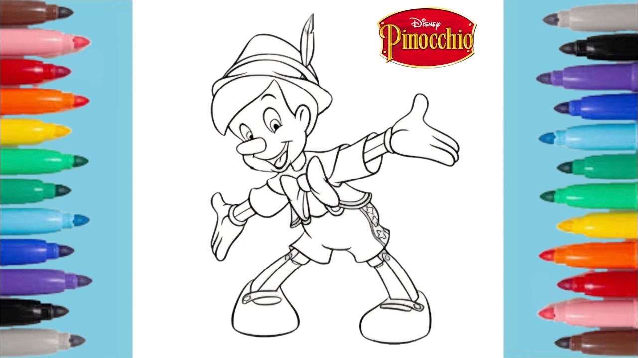 Pinocchio Coloring Pages | Pinocchio Coloring Comes to Life ✨️