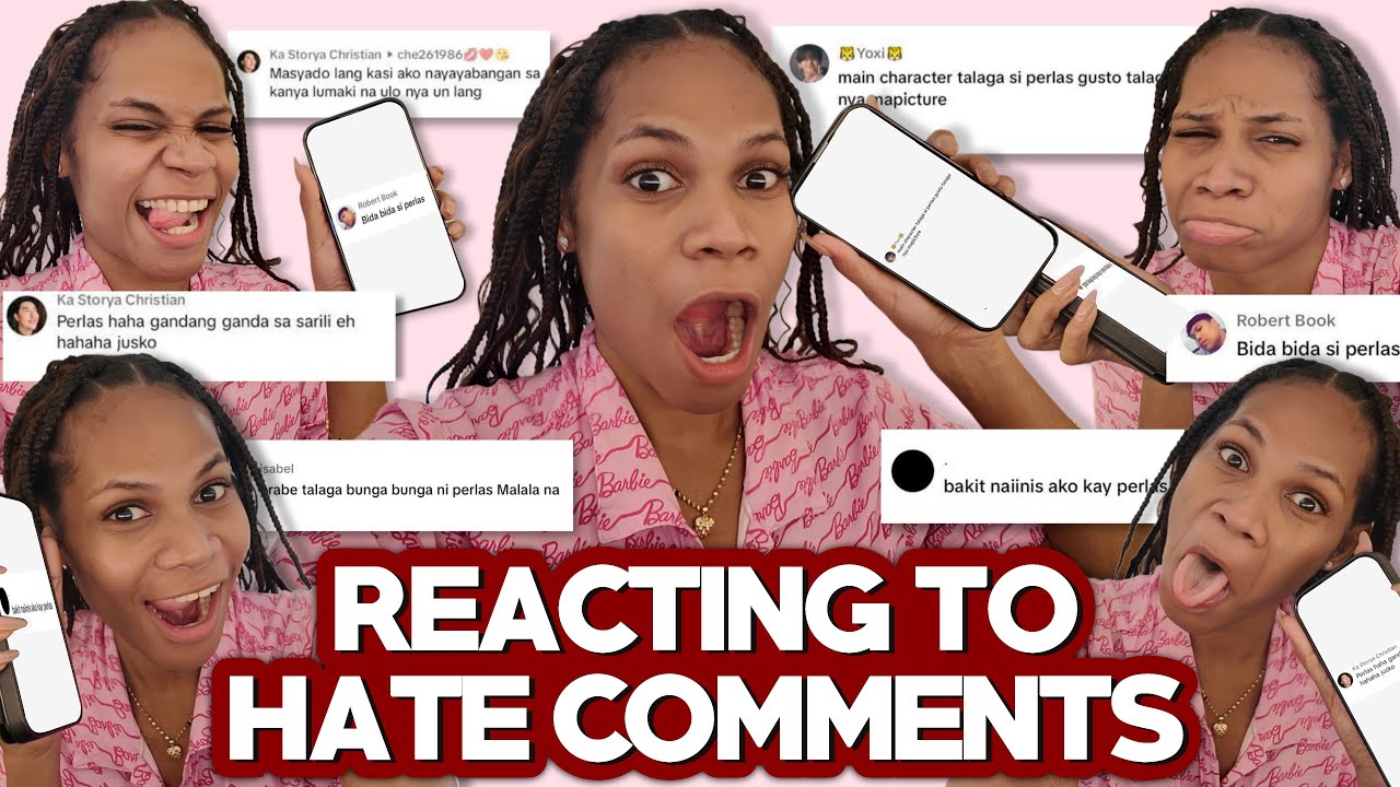 REACTING TO HATE COMMENTS | PERLAS