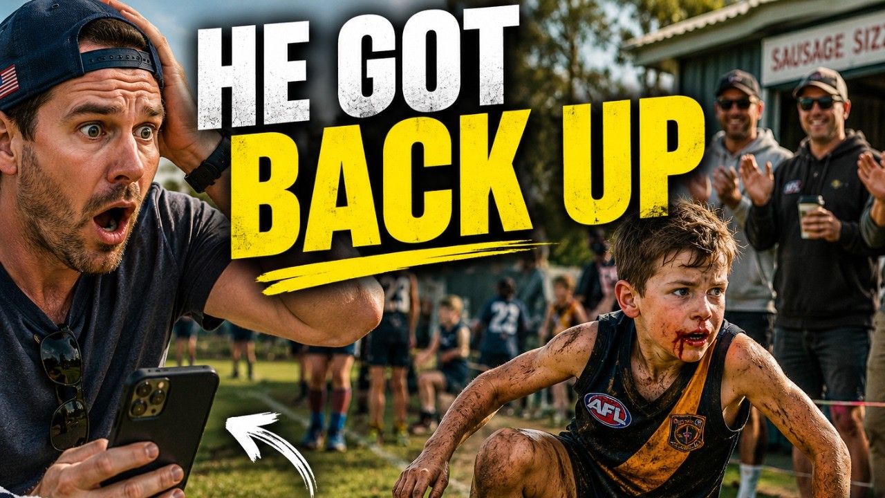 What American Dads Notice First at a Junior AFL Game