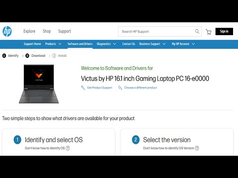 HP Victus Gaming Laptop 16: Easy Driver Installation and Setup