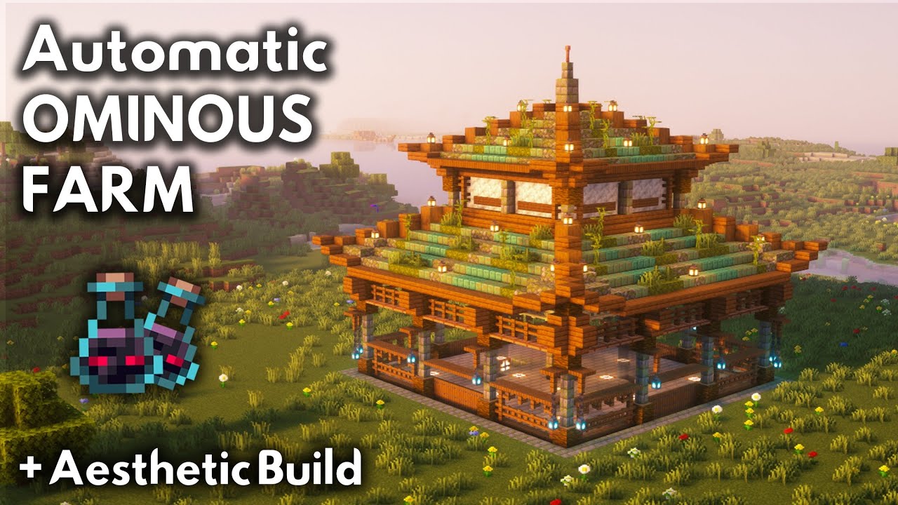 Minecraft OMINOUS BOTTLE FARM Tutorial [1.21] - MINECRAFT TUTORIAL ...