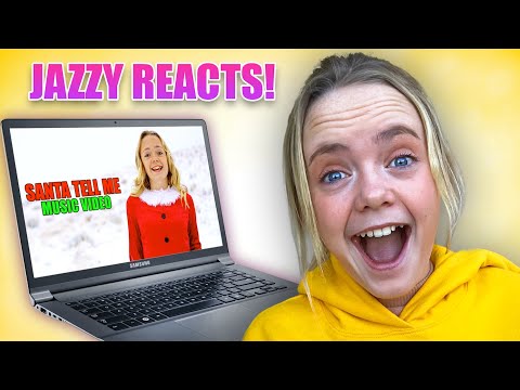 Santa Tell Me! Funny Bloopers and Reactions with Jazzy Skye