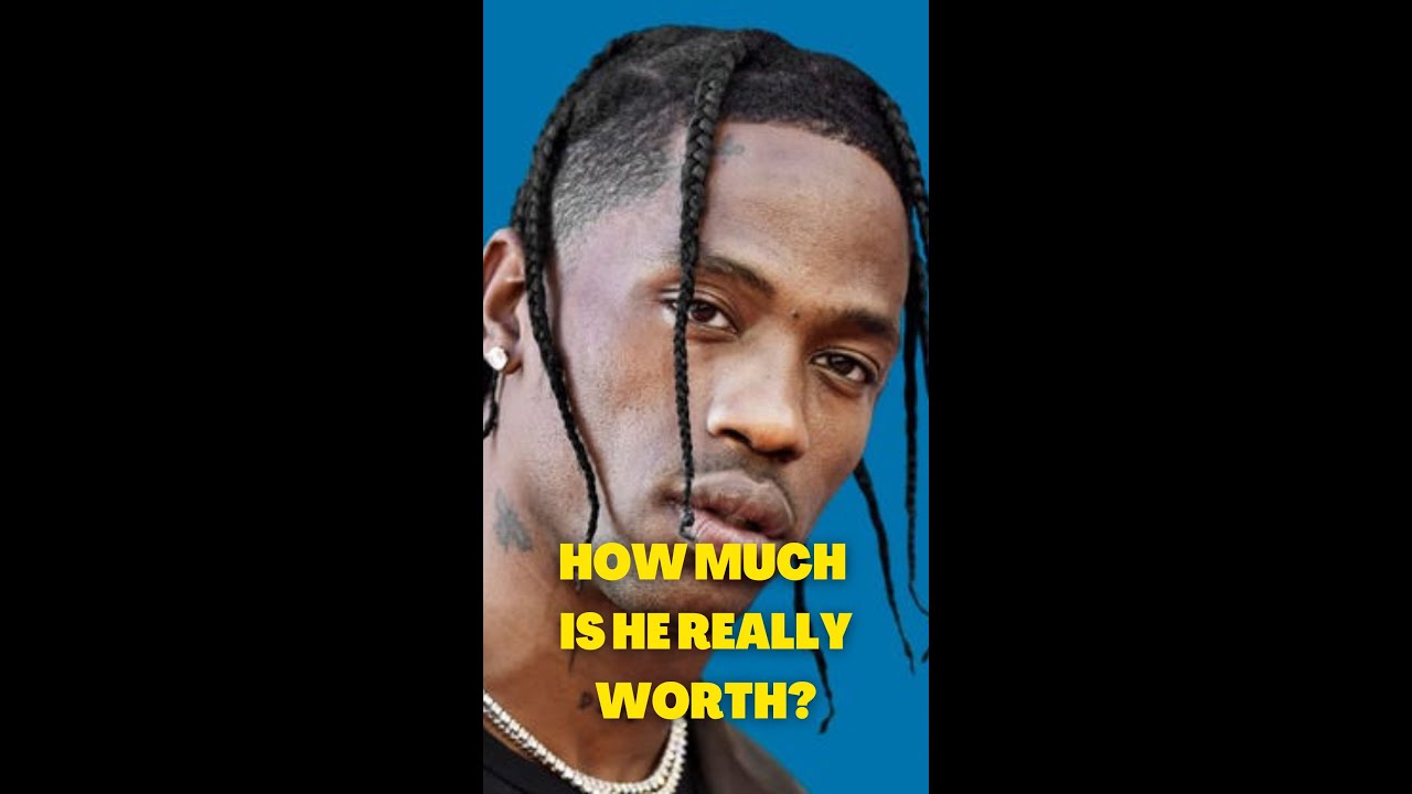 Travis Scott's REAL Net Worth! #shorts