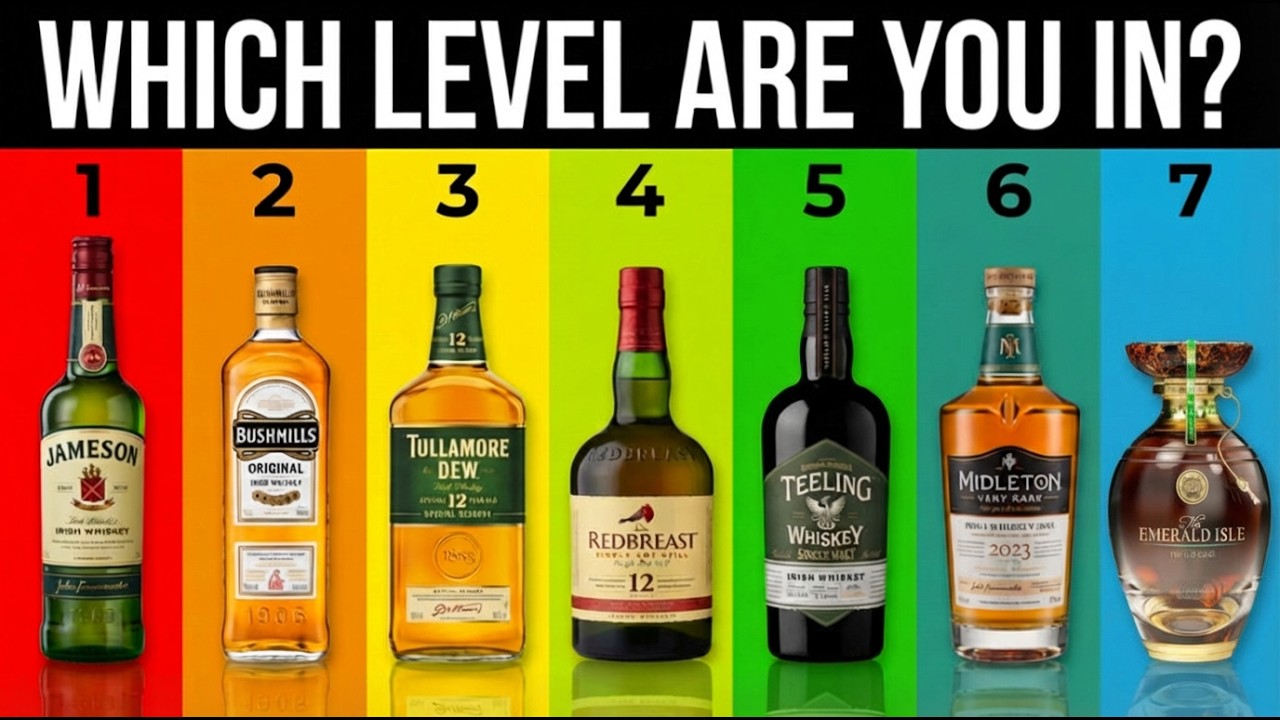 The 7 Levels Of Irish Whiskey