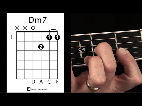 Dm7 Chord: How to Play D minor 7 on the Guitar