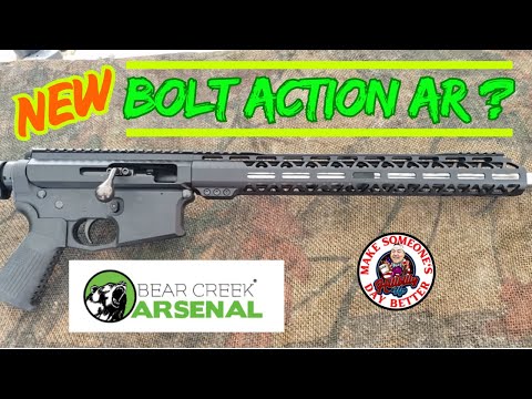 NEW Bolt Action AR from @Bear_Creek_Arsenal #boltactionrifle #350legend #youtube epic demo