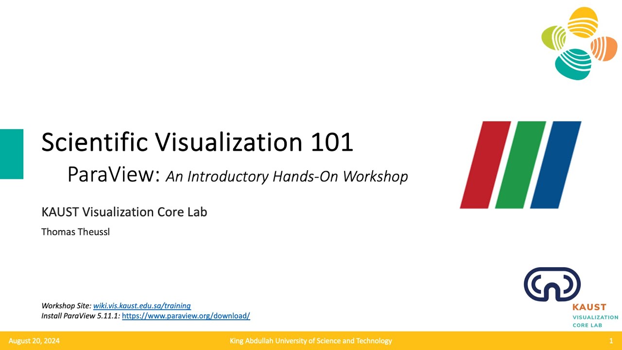 Scientific Visualization 101: ParaView ~ An Introductory Hands-On Workshop (Fall 2025)