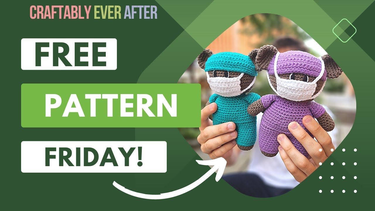 Free pattern Friday #15 - Which cute free pattern did I make this week? #amigurumi #crochet