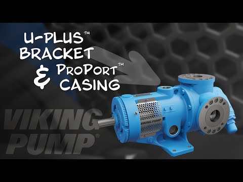 Learn more about the U-Plus™ Bracket and ProPort™ Casing #gearpump #vikingpump #modularity