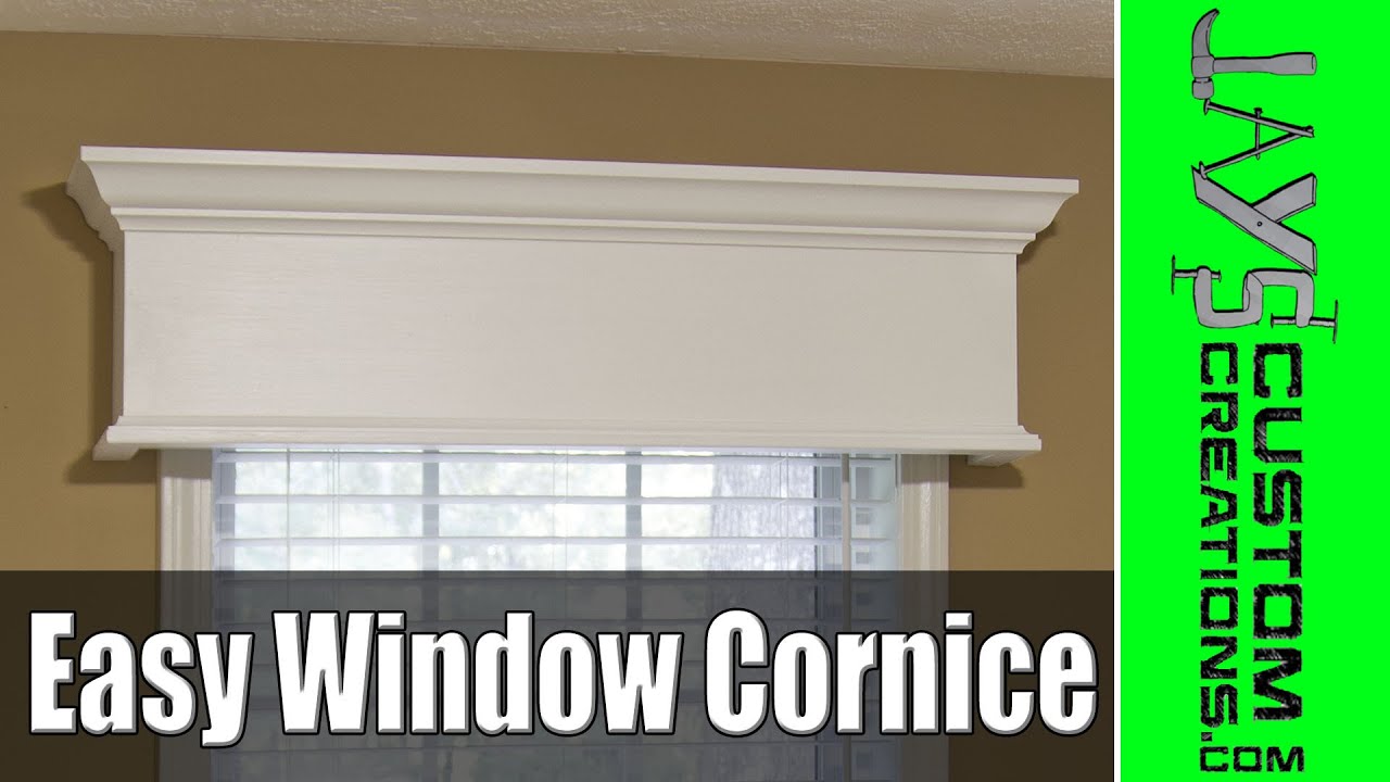 Easy DIY Window Cornice - 177