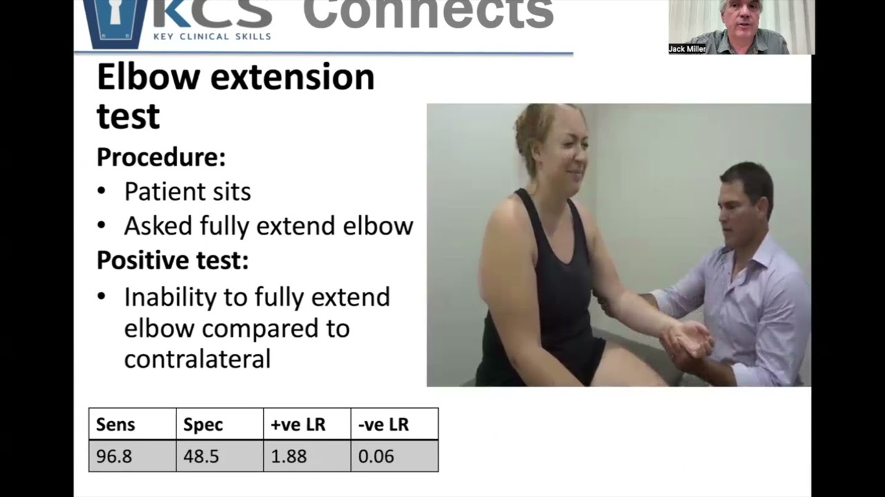 When to order imaging for the elbow