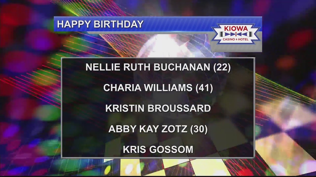 Birthdays 03-09-2020