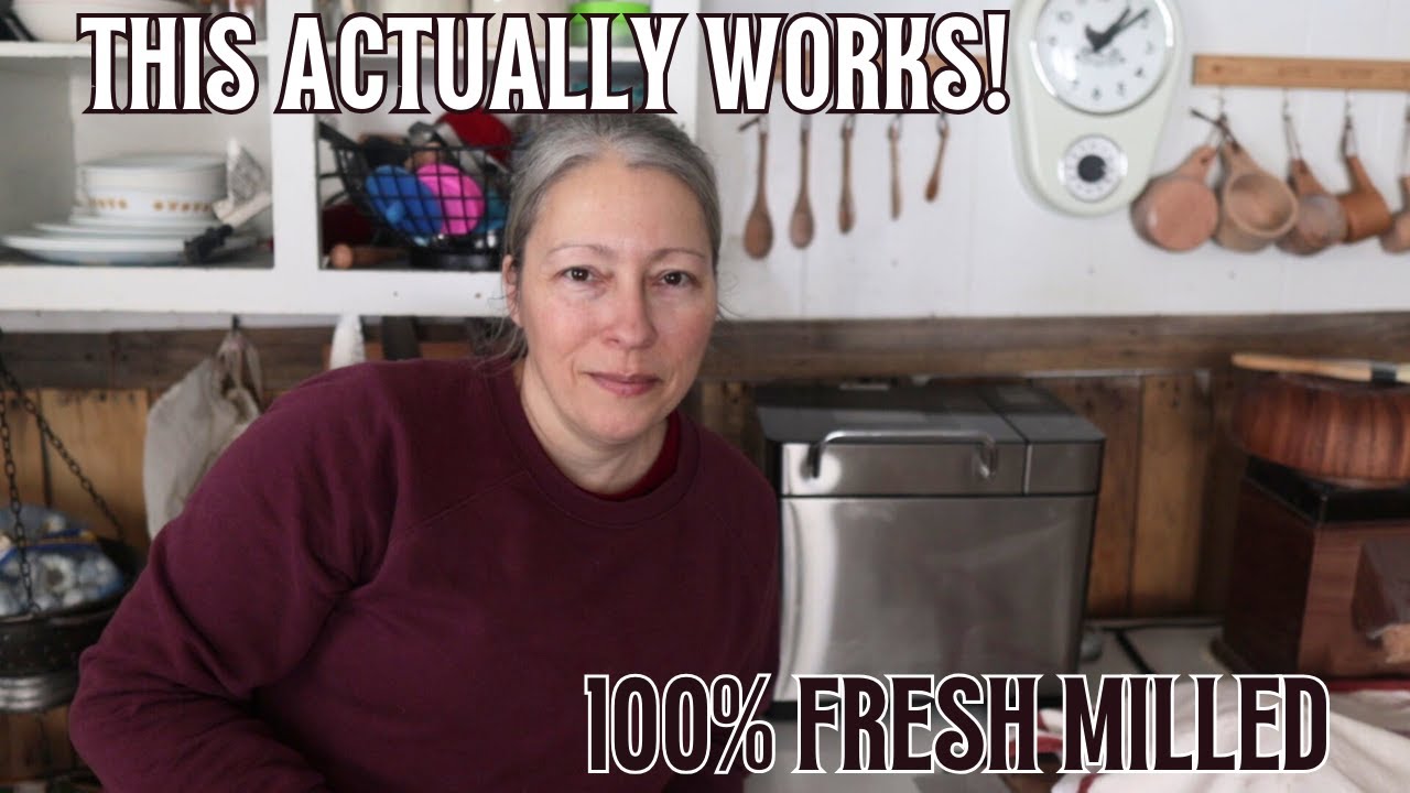 Yes, You CAN Make 100% Fresh Milled Bread in a Bread Machine