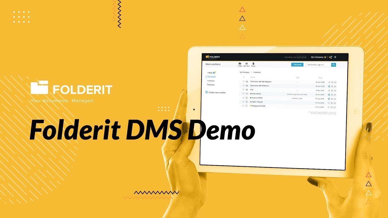 Document Management System Software Demo / Tutorial / Overview FOLDERIT