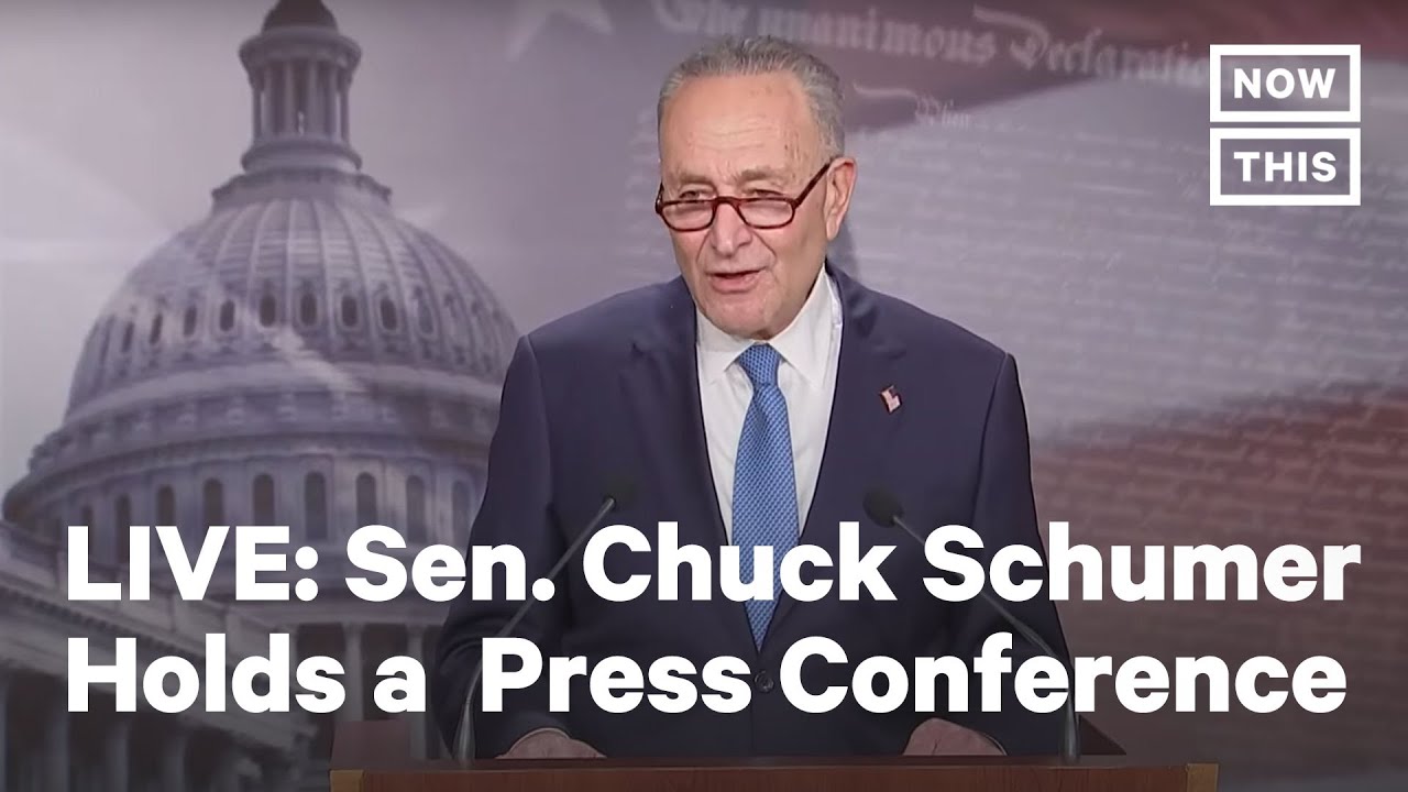 Sen. Chuck Schumer Speaks to the Press Following the Georgia Runoff Elections | LIVE | NowThis