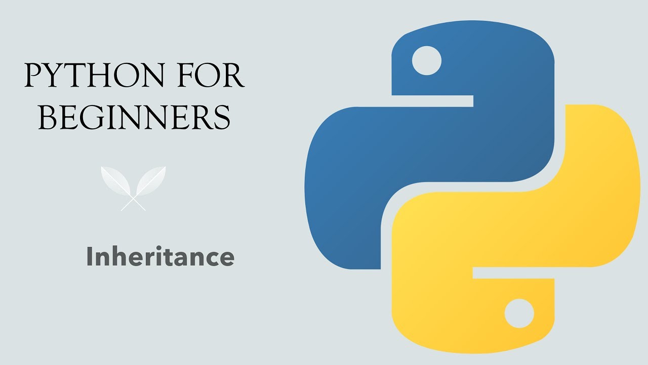 #14 Python for Beginners: Inheritance in Python