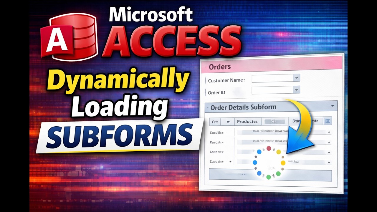Microsoft Access - Dynamically Loading Subforms