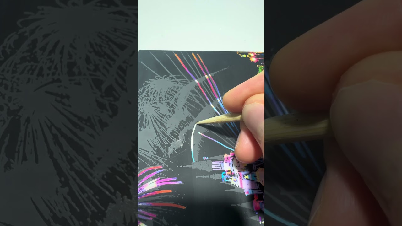 Next Level Scratch Art 🏰🎆✍️
