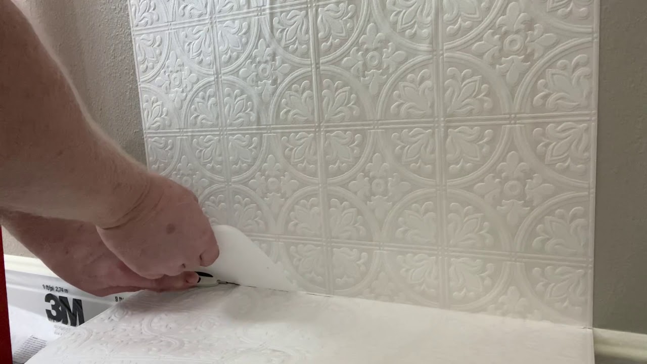 How to Paint and Hang Textured Vinyl Wallpaper - Spencer Colgan