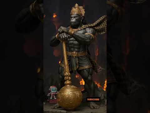 Jai Shri Ram🔥 | Hanuman Walks Toward You in Divine Power | AI VFX Cinematic #Bajrangbali