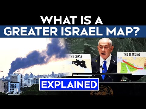 Iran Israel Conflict | Israeli PM Netanyahu's 'Greater Israel Map' Explained