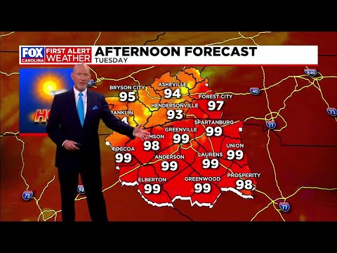 First Alert Weather Day: Scorching temperatures could set record