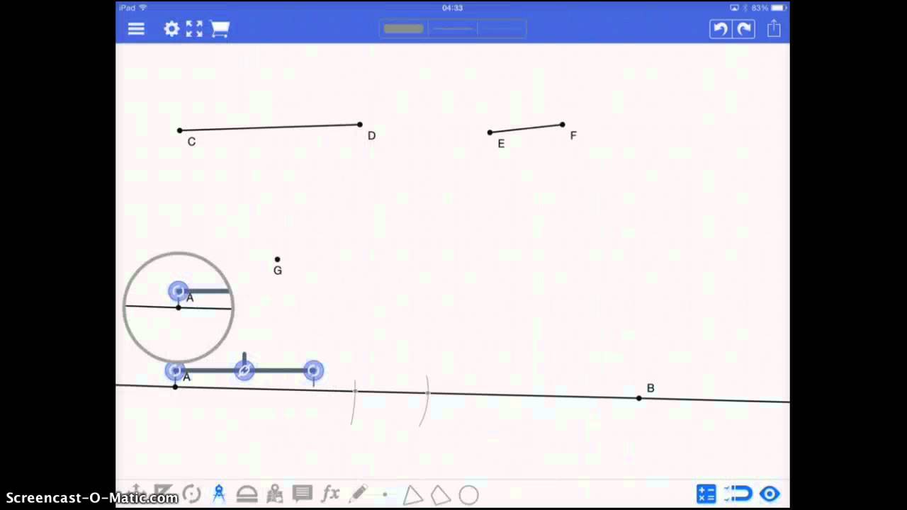 Geometry 1.6 Basic Constructions