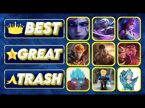 The "Official" Mobile Legends Tier List August / September 2023!