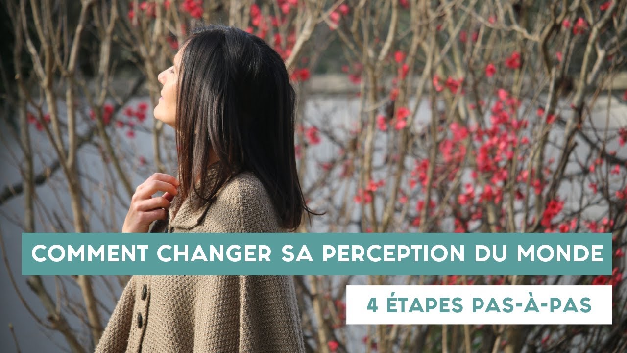 Comment CHANGER SA PERCEPTION du monde : 4 ÉTAPES pas-à-pas