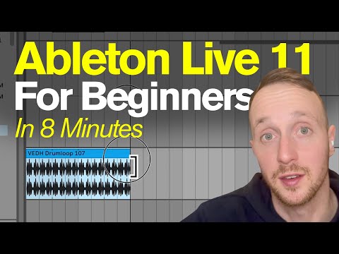 Ableton Live 11 Tutorial | Beginners Guide in 8 Minutes????