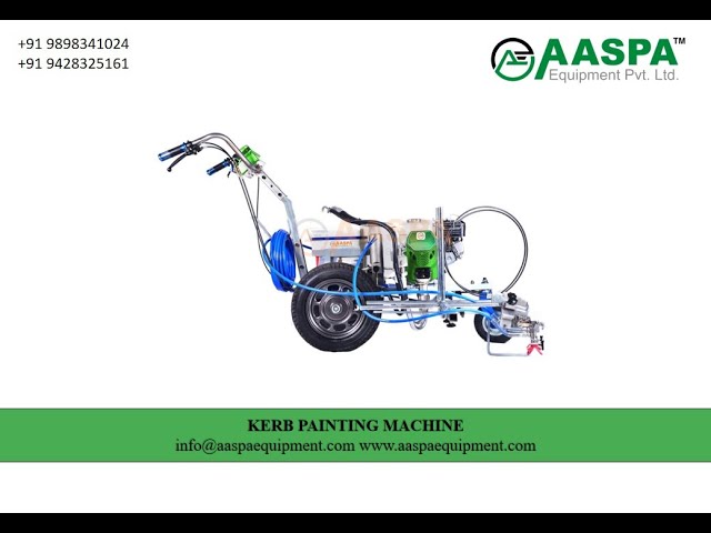 Painting Equipment - Kerb Painting Equipment Manufacturer from Ahmedabad