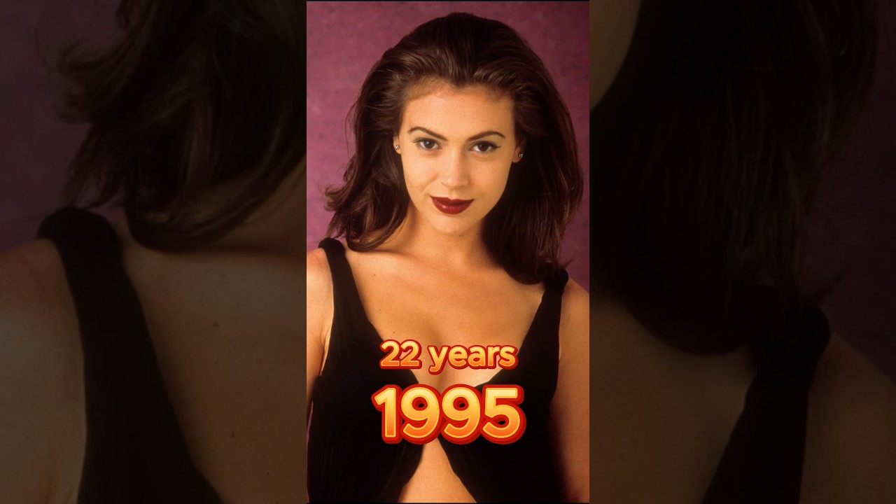 EVOLUTION OF ALYSSA MILANO