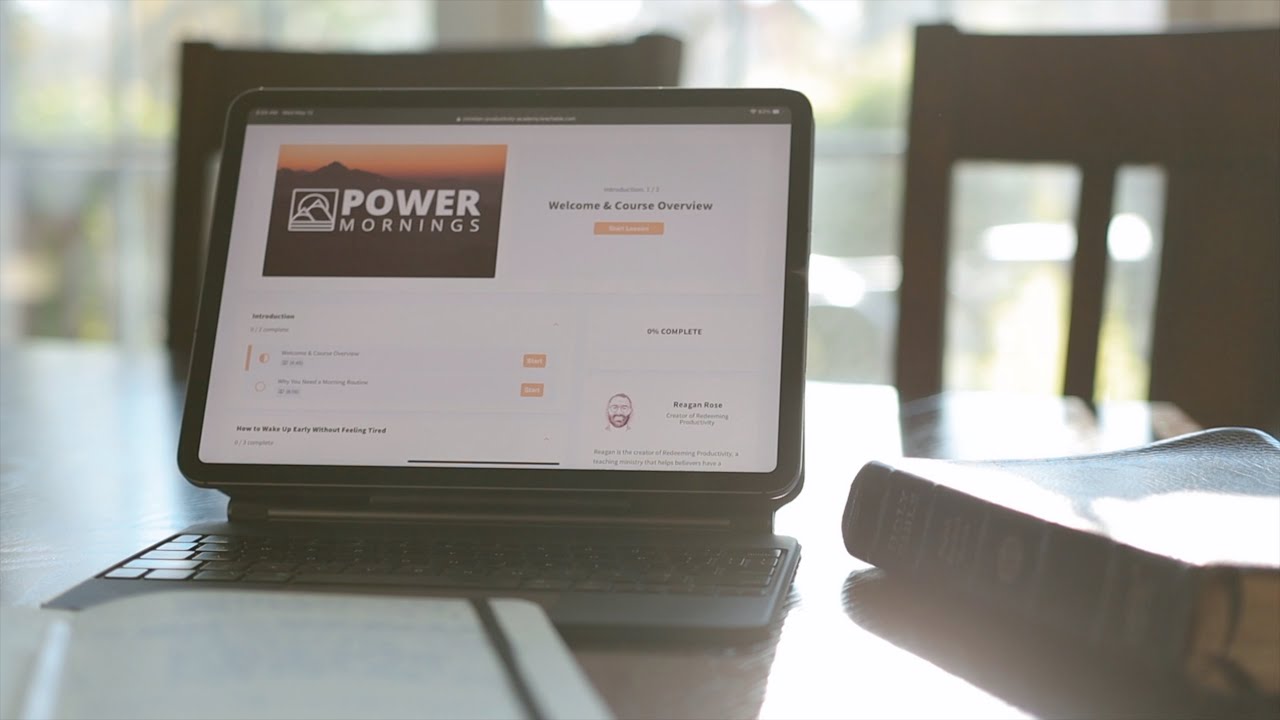 Christian Morning Routines | The Morning Routine for Productive Christians