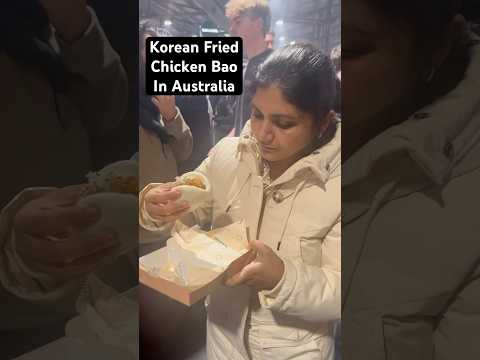 చికెన్ Bao in Australia #trending #australia #trendingshorts #shorts #trendingnow #food #winter #fy