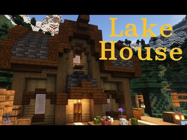 Lake House Minecraft Map