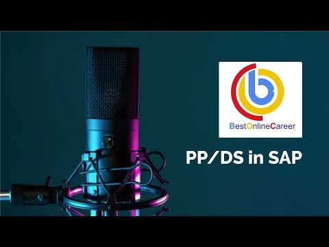 PP/DS in SAP| SAP Training Online