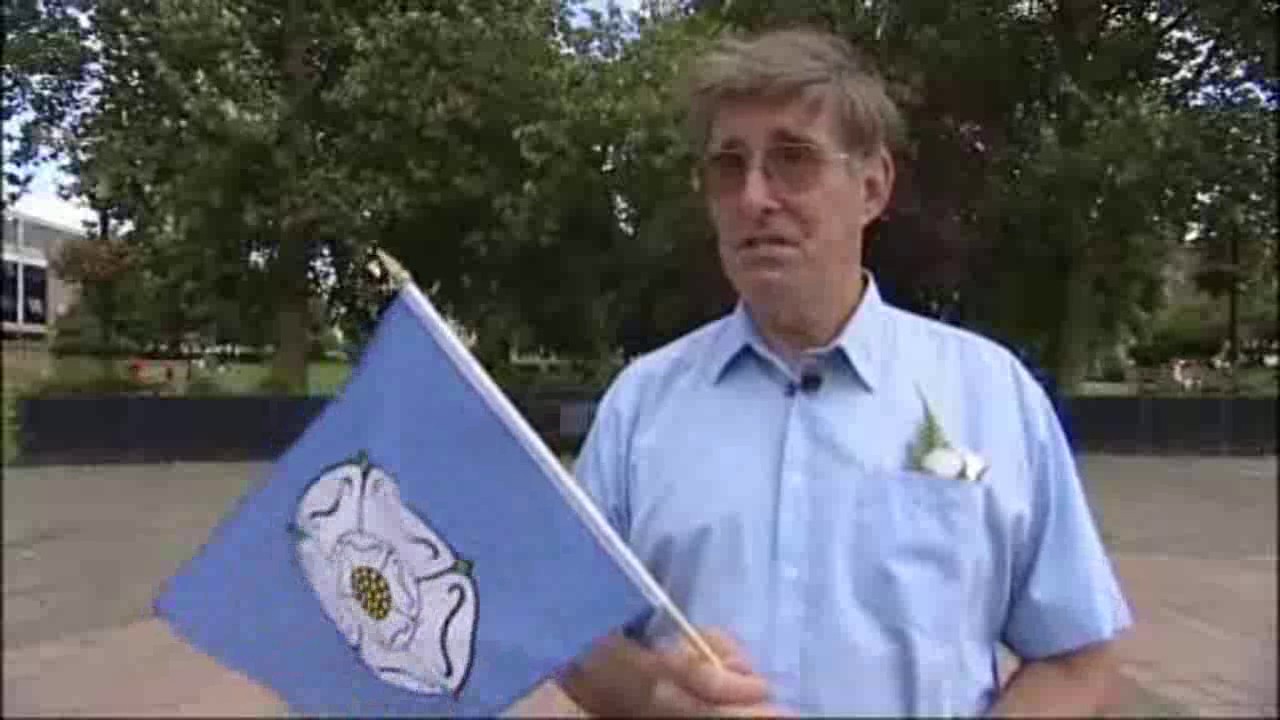 The Yorkshire flag.