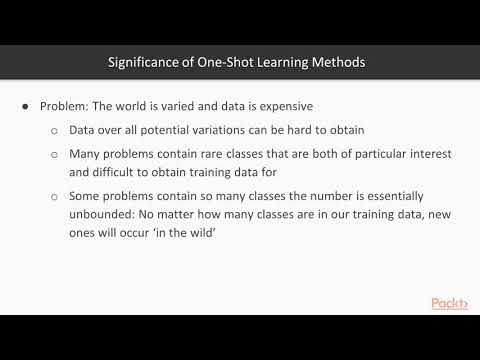 Learn Mastering Keras Significance of One Shot Learning Methods | packtpub com - Mind Luster
