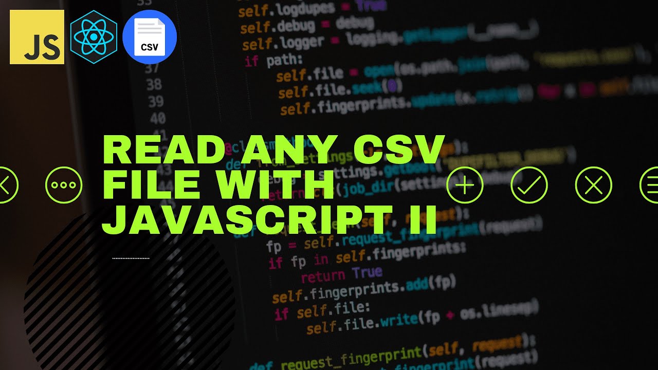 Read Any CSV File with JavaScript 2