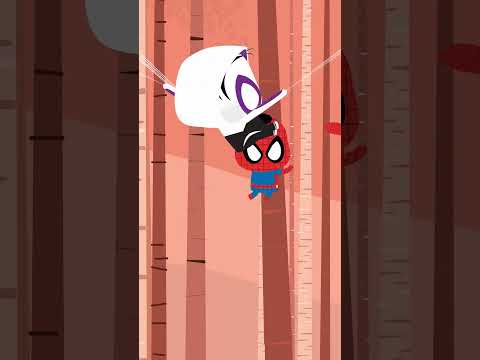 With great powers come great... multiverses! #MonicaToy #Spiderverse #shorts