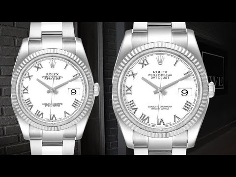 Rolex Datejust 36 Steel White Gold Mens Watch 116234 | SwissWatchExpo