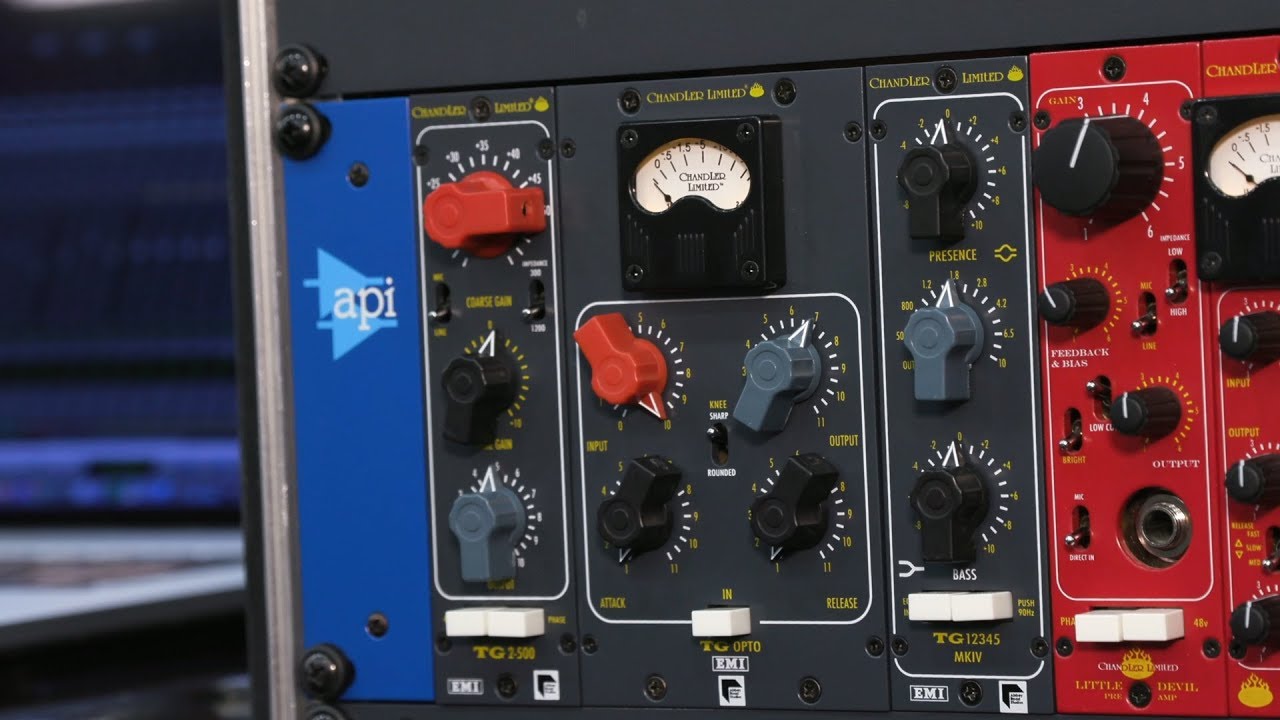Chandler Limited TG Opto Compressor студийный компрессор, 500 серия ...