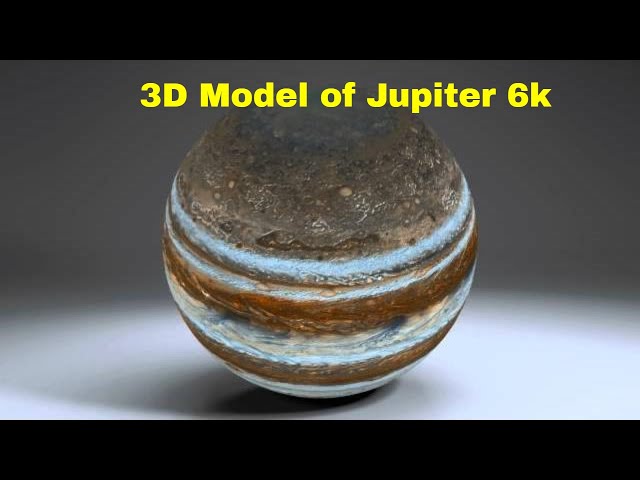Jupiter 6k 3D Model - FlatPyramid